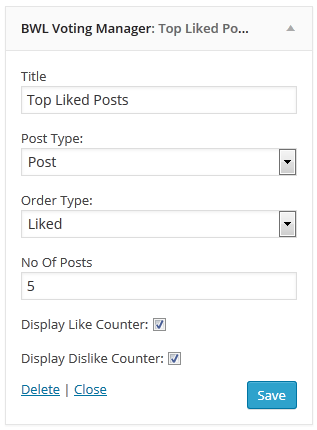 BWL Pro Voting Manager by xenioushk | CodeCanyon
